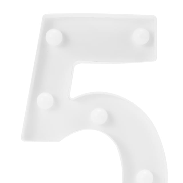 Light Up Number - 5 - Kmart