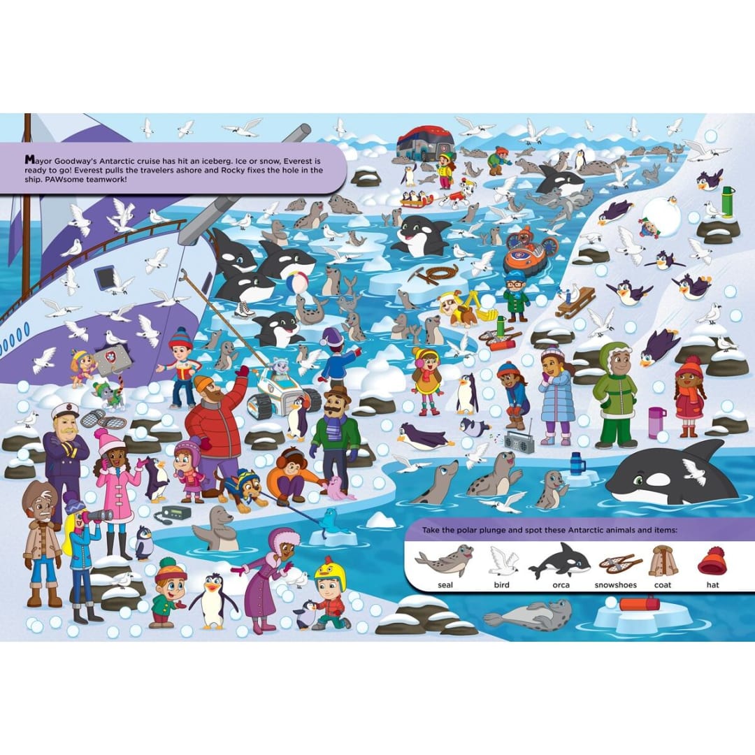 Nickelodeon PAW Patrol: 3D Look and Find by Jason Fruchter - Book ...