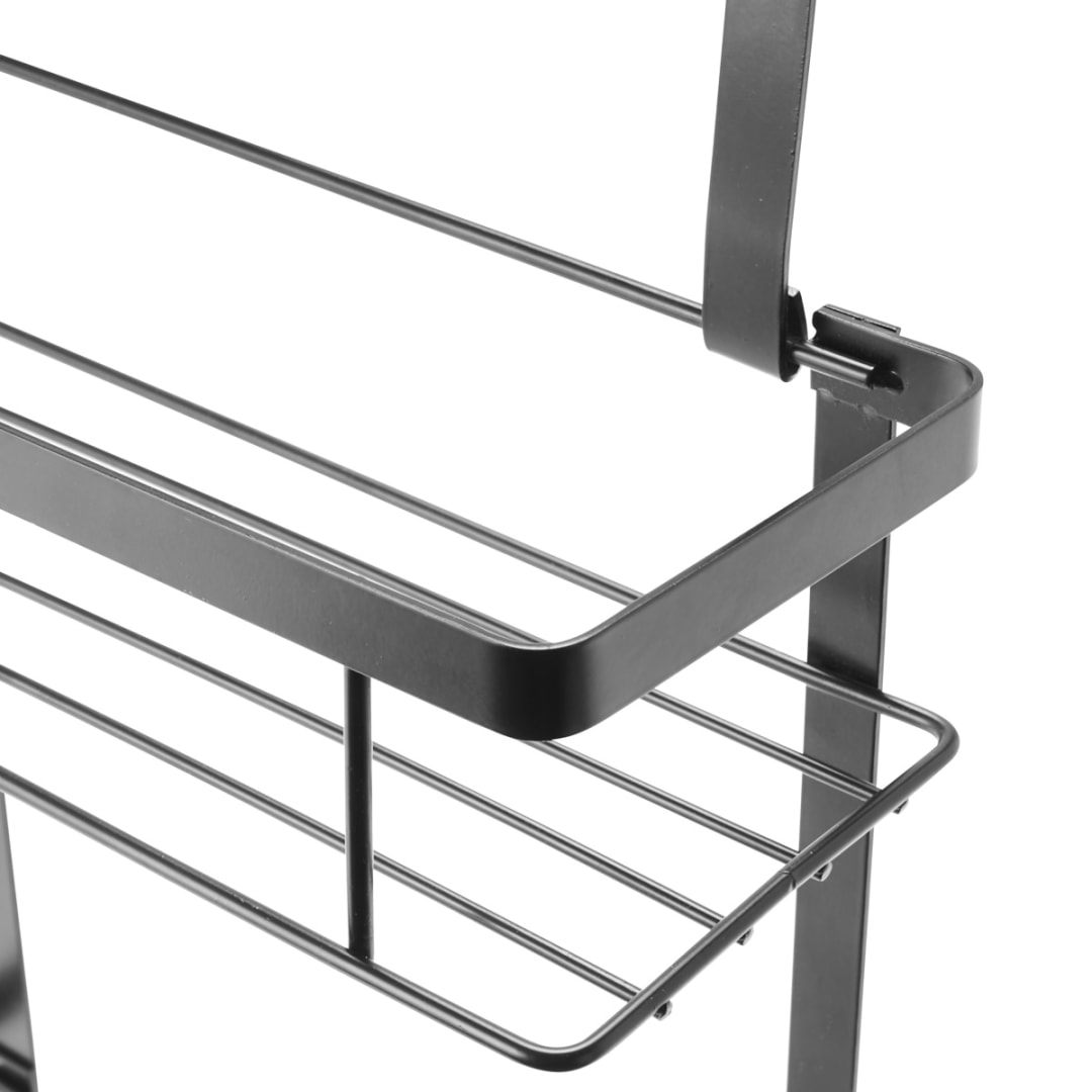 Over Door Shower Caddy - Black - Kmart NZ