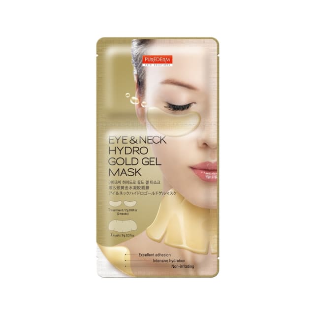 Purederm Eye and Neck Hydro Gold Gel Mask - Kmart