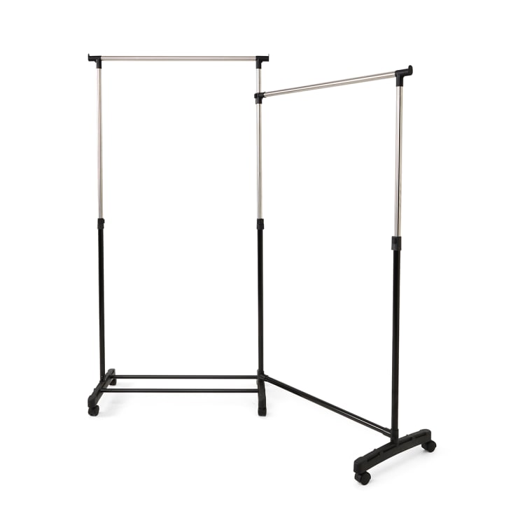 Dual Opening Garment Rack - Black - Kmart