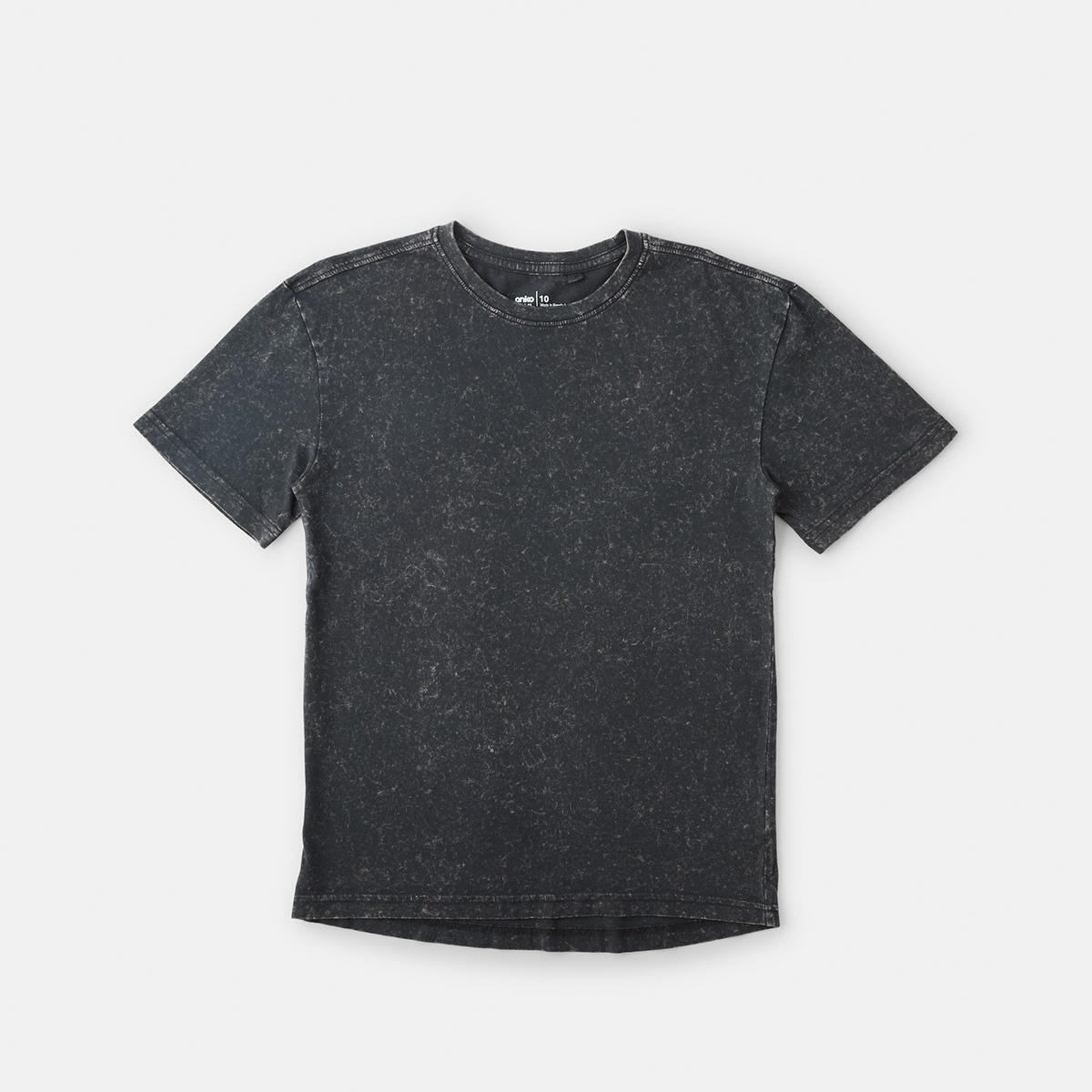 Short Sleeve Acid Wash Print T-shirt - Kmart