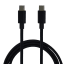 USB-C to USB-C Cable - 1m, Black - Kmart