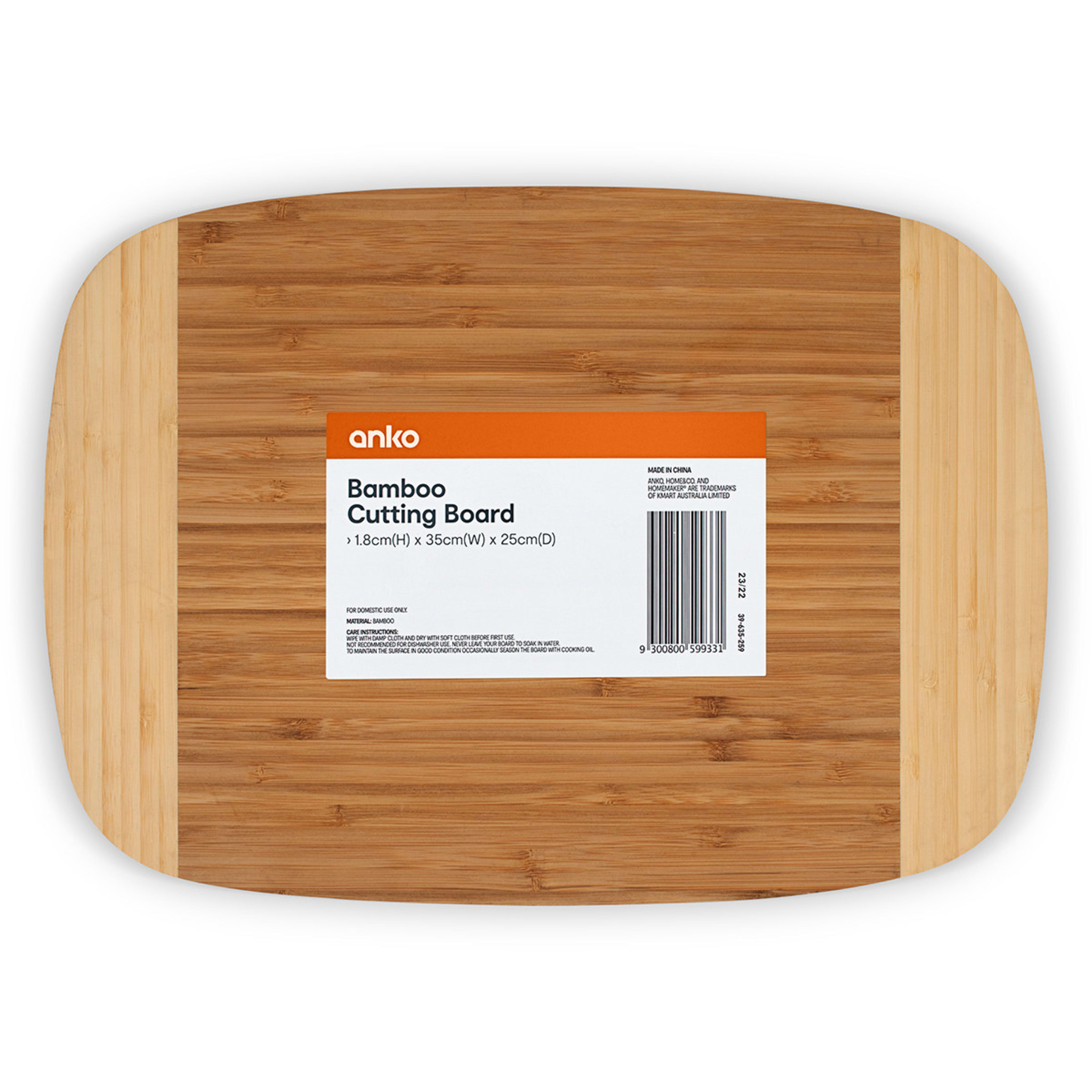 Bamboo Cutting Board - Kmart