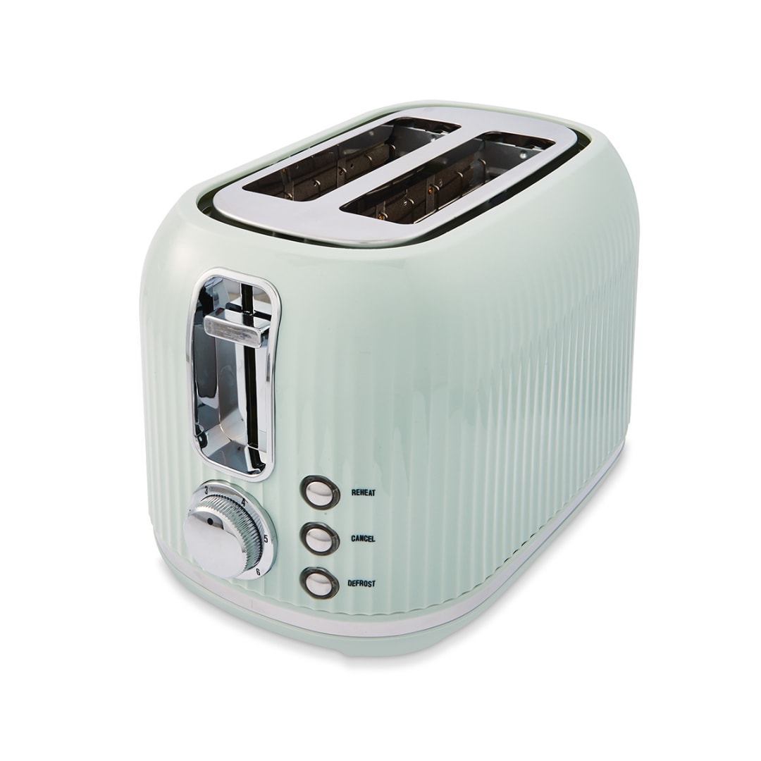 2 Slice Retro Toaster - Green - Kmart