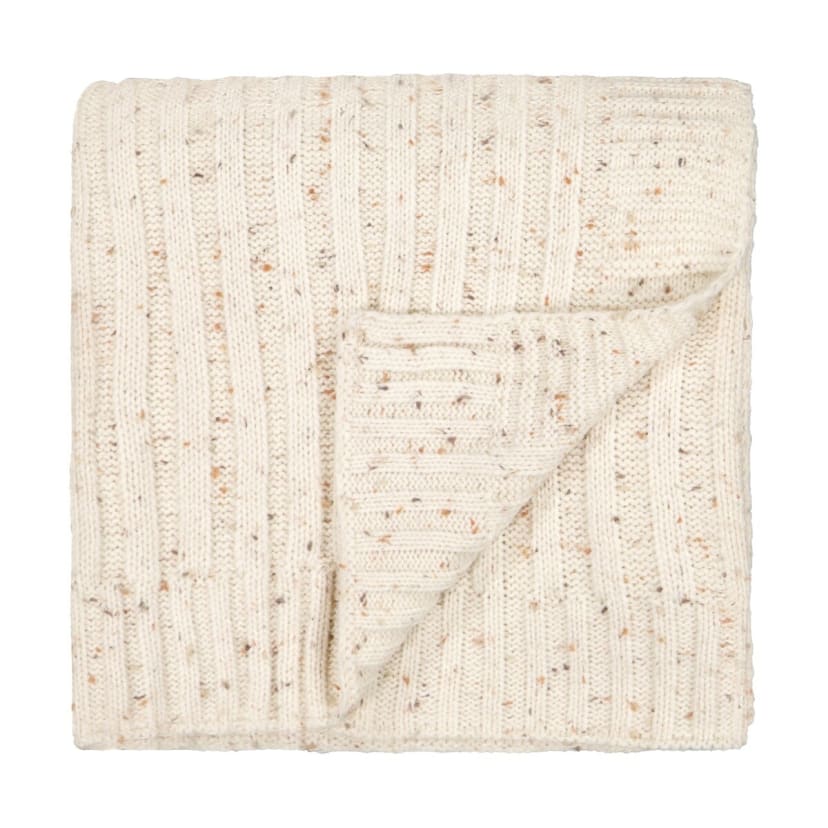 Rib Knitted Blanket - Kmart