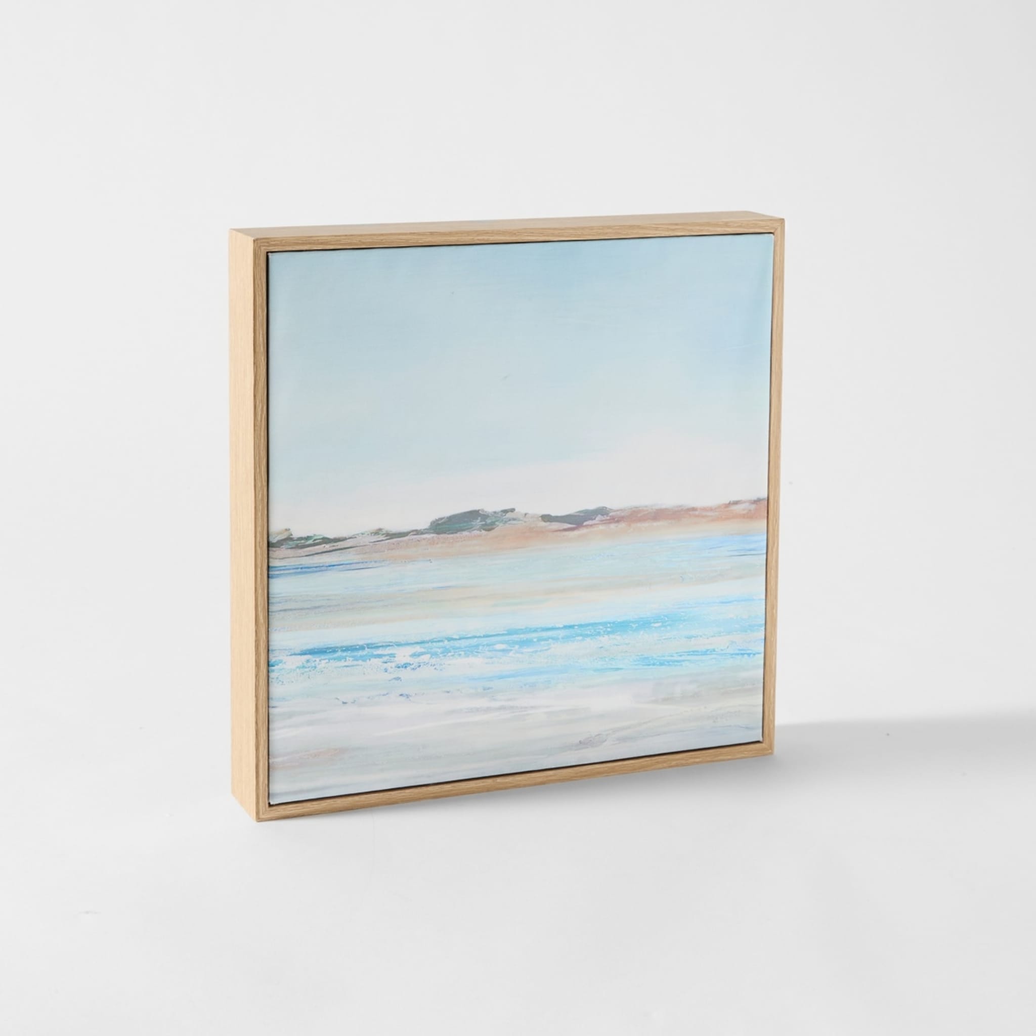 Calm Ocean Framed Canvas - Kmart