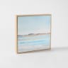 Calm Ocean Framed Canvas - Kmart