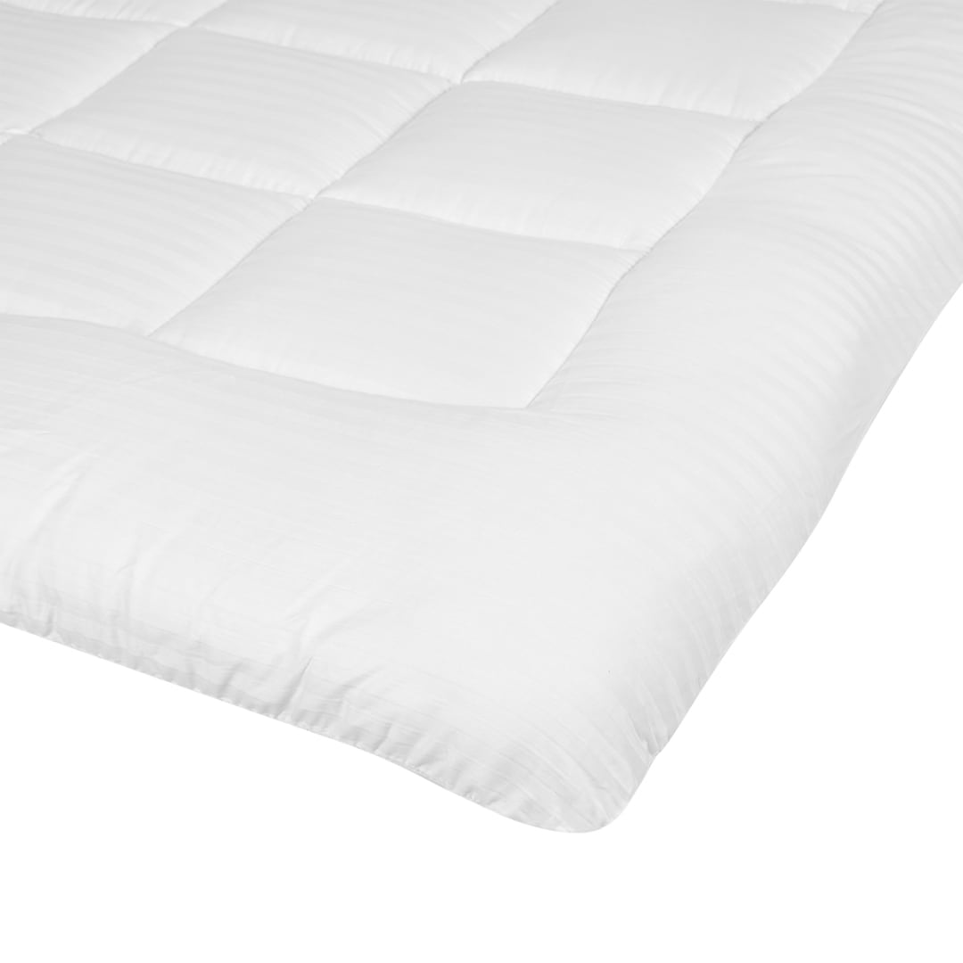 High Loft Mattress Topper - Single Bed, White - Kmart