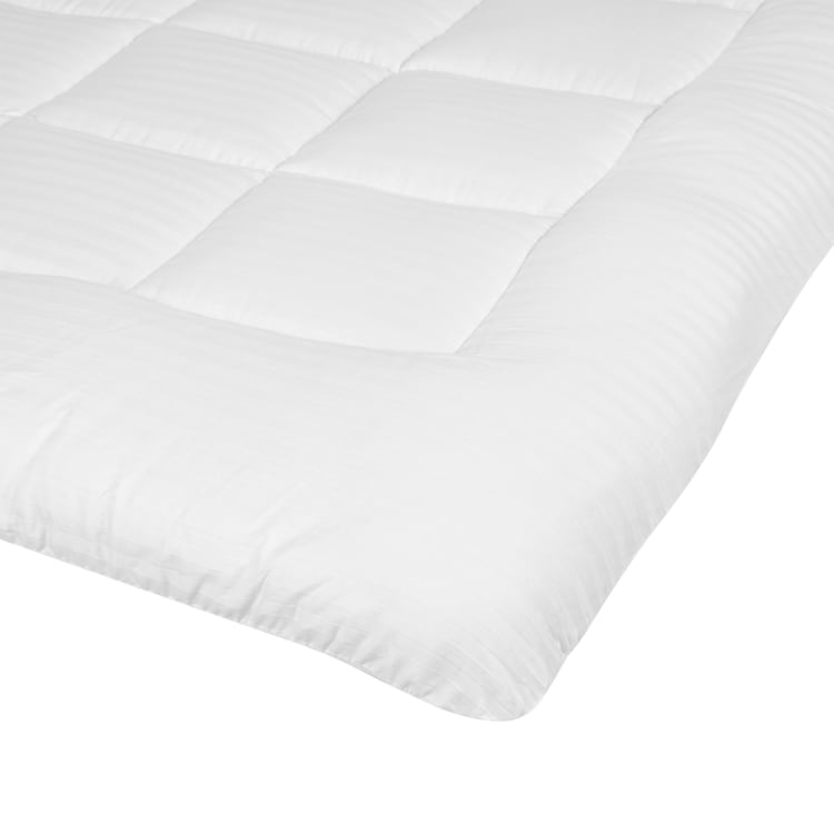 High Loft Mattress Topper - Single Bed, White - Kmart