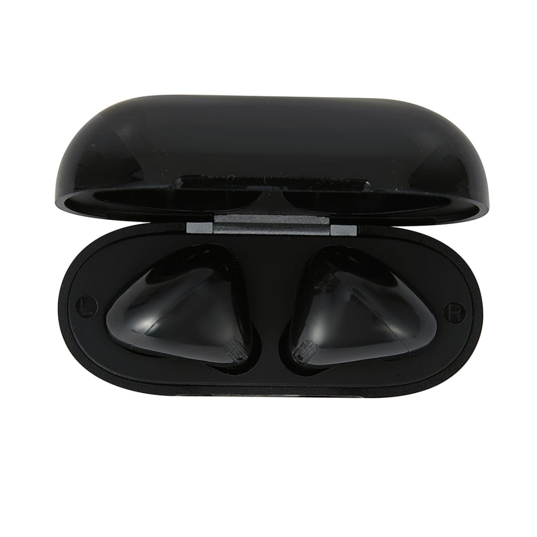 True Wireless Stem Earphones - Black - Kmart