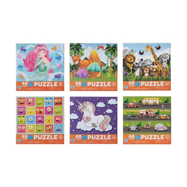 48 Piece Puzzle - Assorted - Kmart