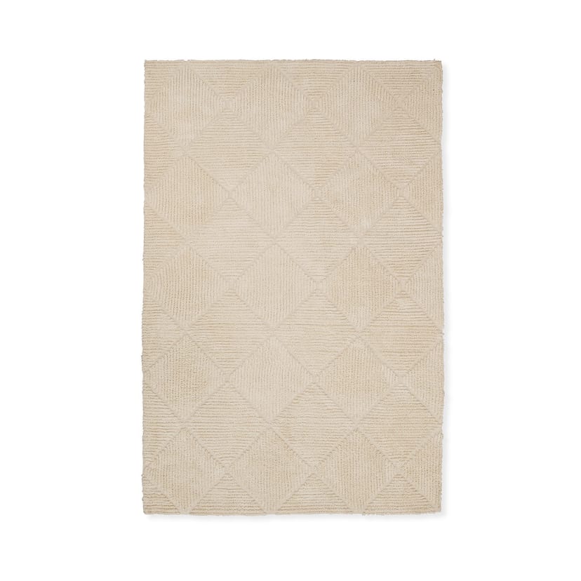 Samar Rug - Beige, Extra Large - 270cm x 180cm - Kmart