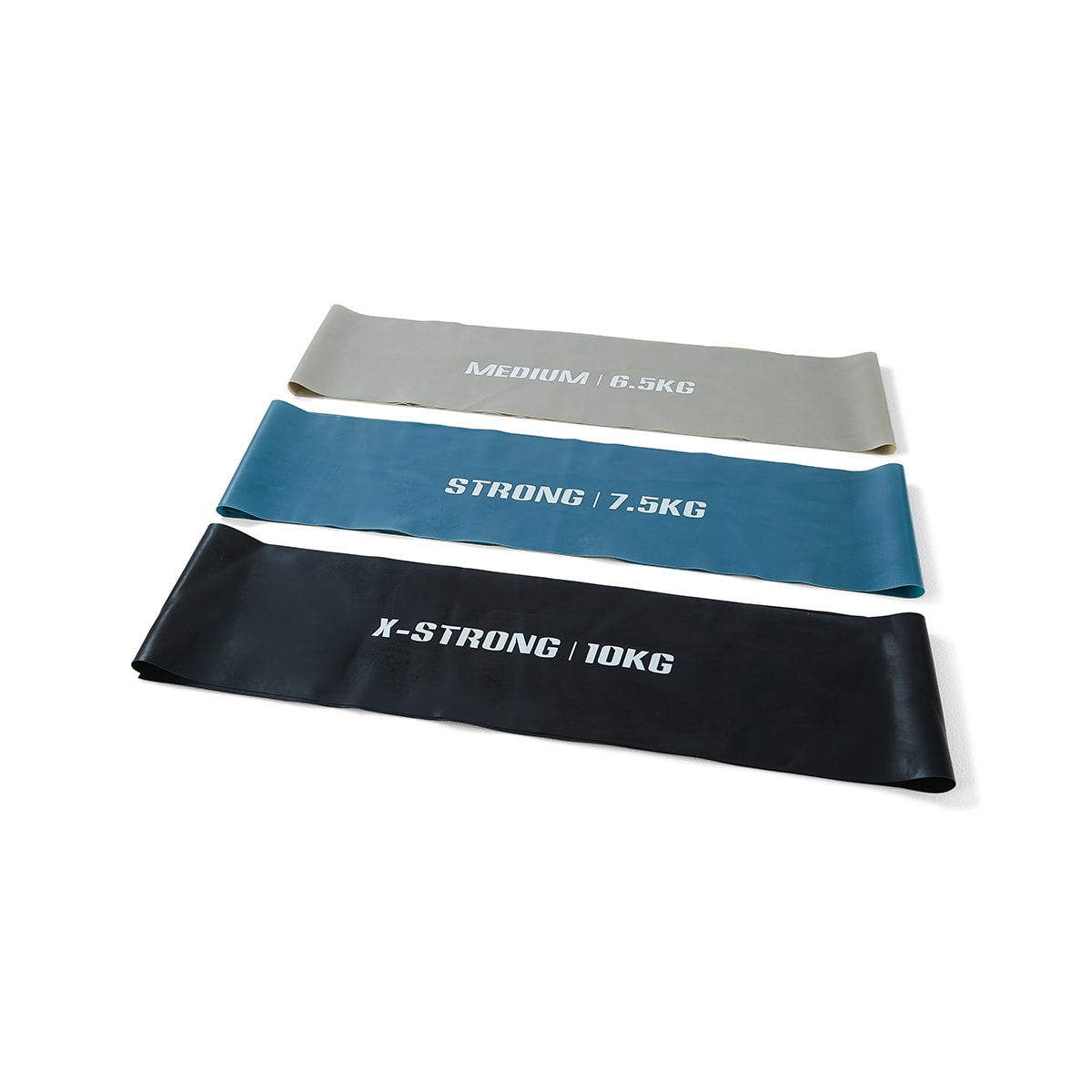 3 Pack Flat Resistance Band Set - Kmart