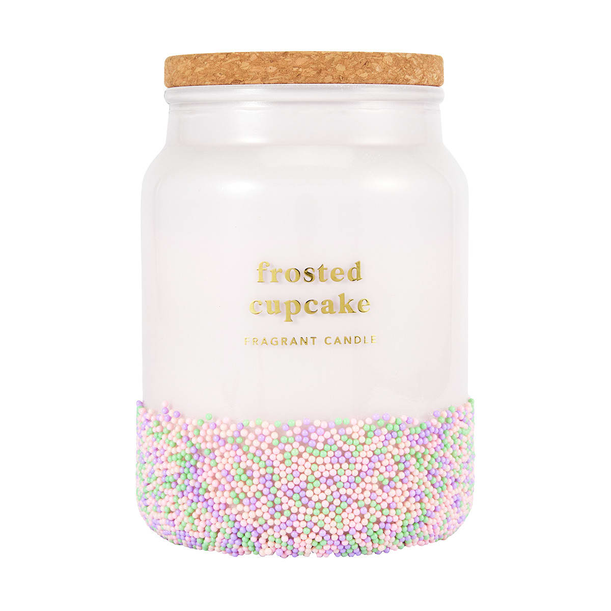 Sprinkles Cupcake Fragrant Candle - Kmart