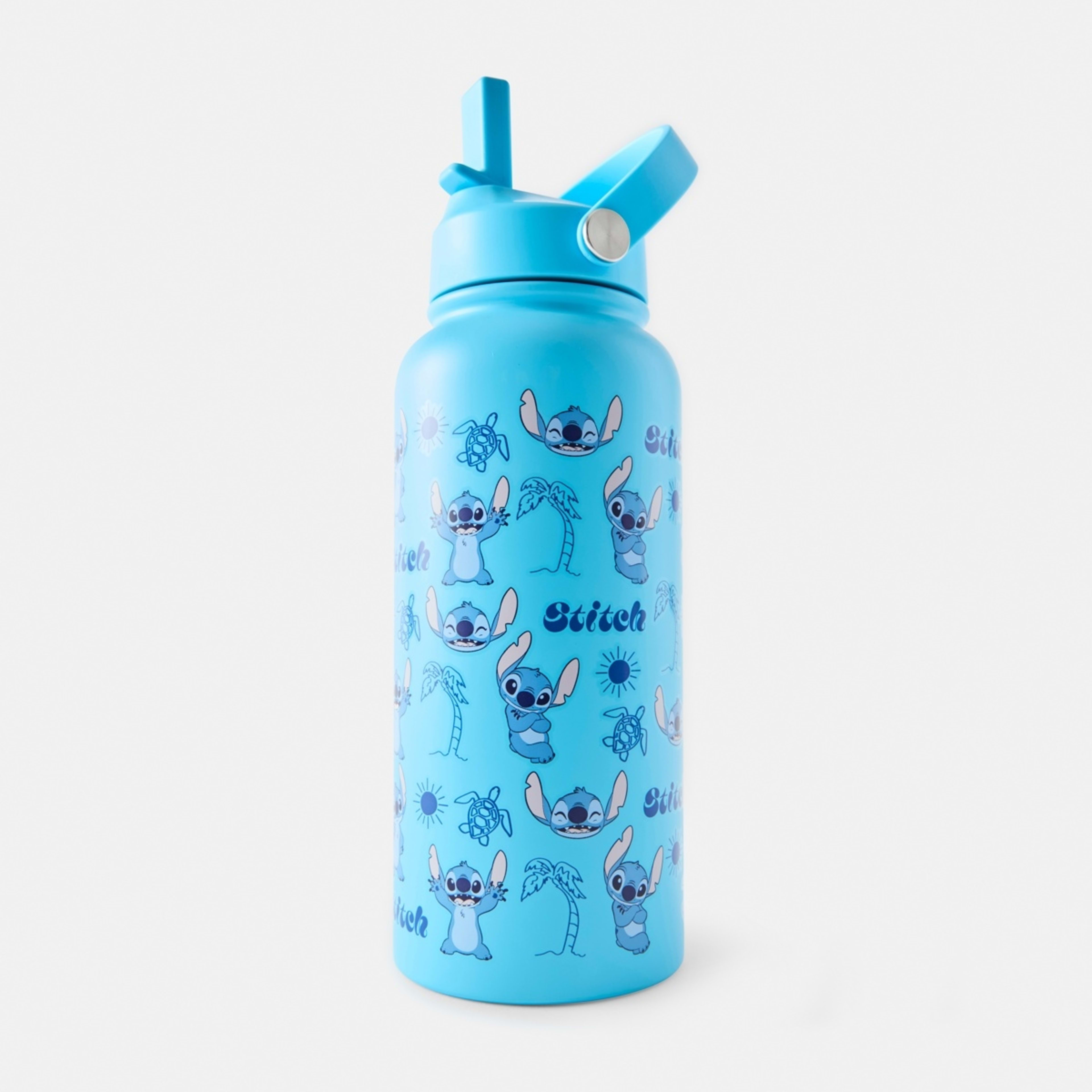 946ml Disney Lilo & Stitch Cylinder Drink Bottle - Kmart