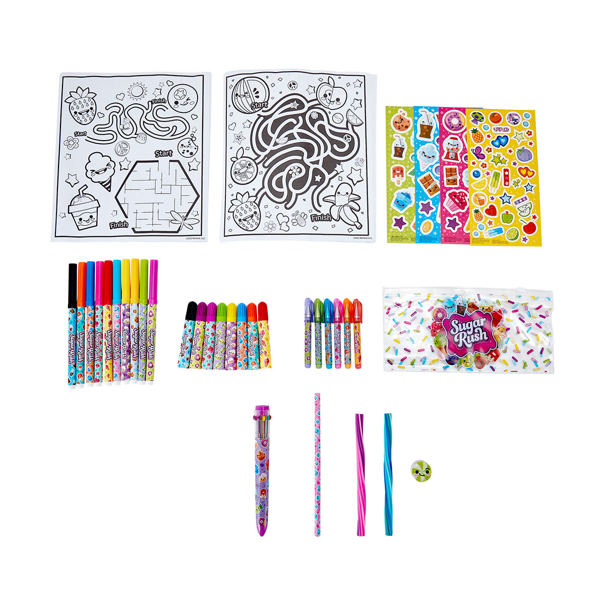145 Piece Sugar Rush Scented Mega Activity Kit - Kmart