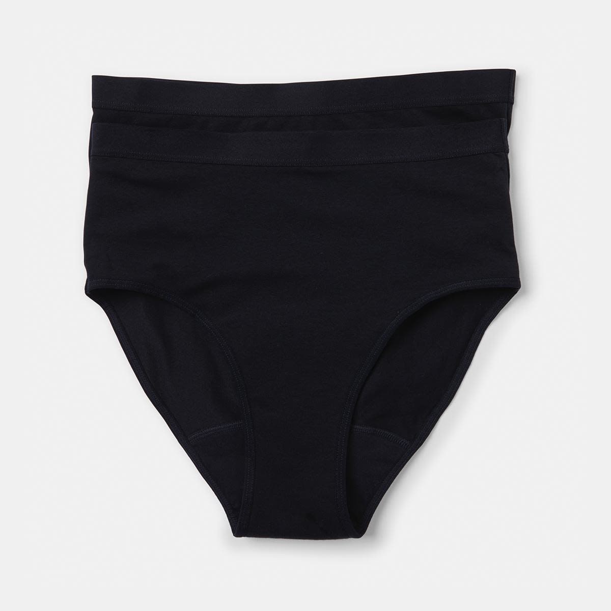 2 Pack Full Period Briefs - Moderate and Heavy Flow - Kmart