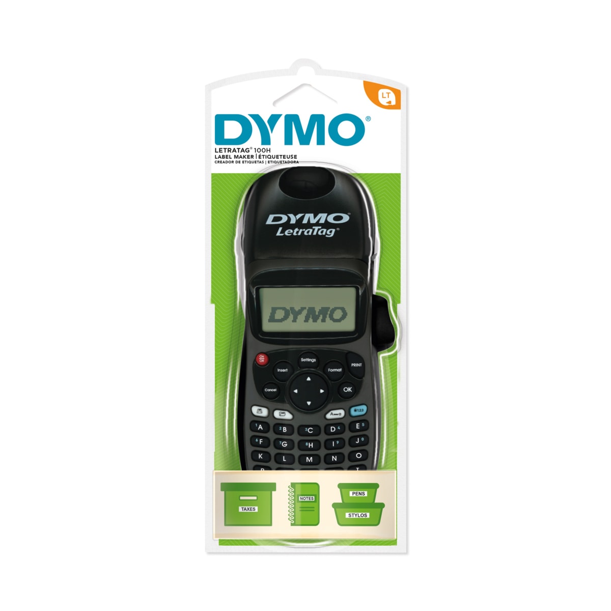 Dymo LetraTag 100H Handheld Label Maker - Black - Kmart