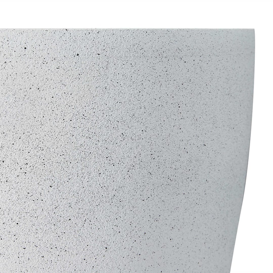 43cm Textured Pot - White - Kmart