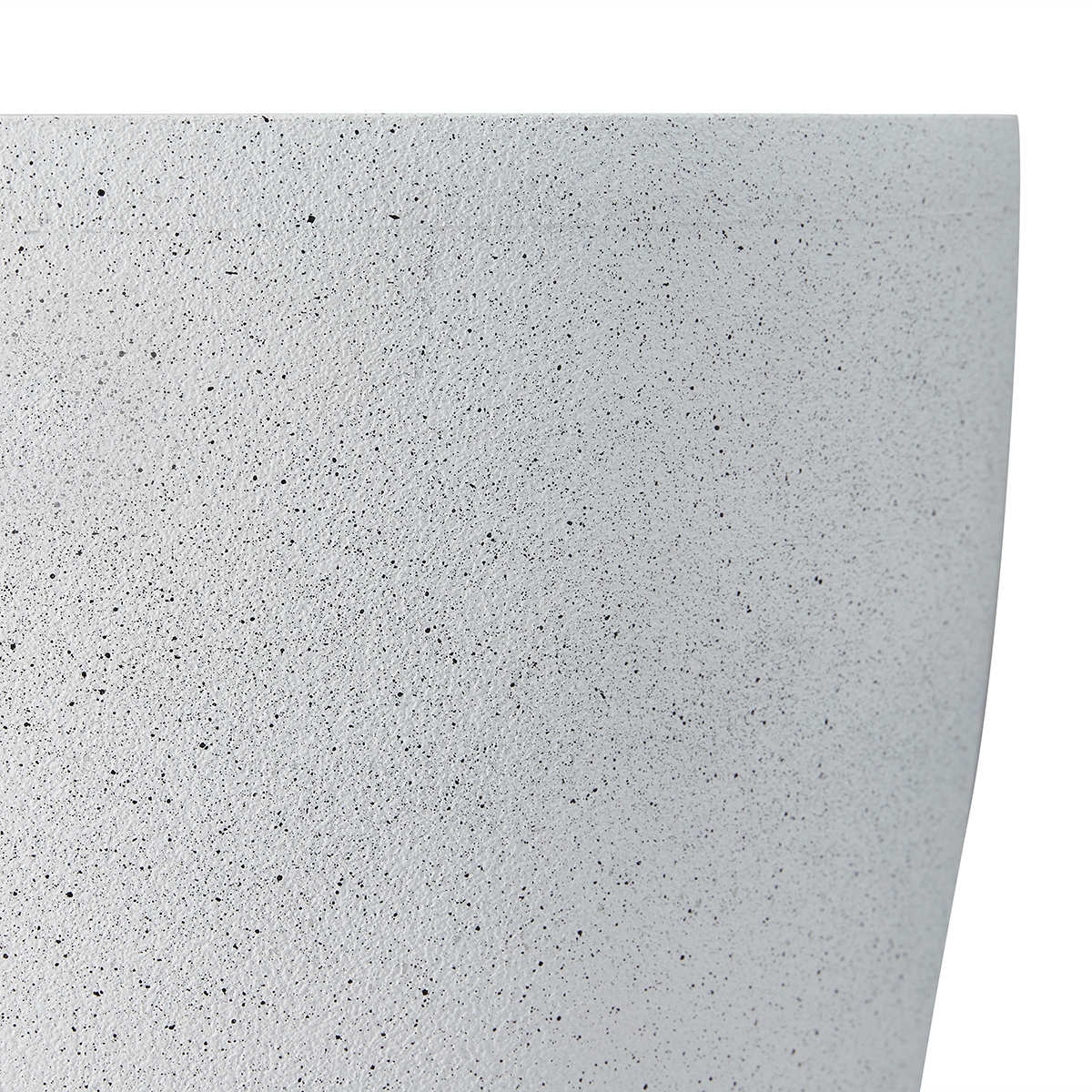 43cm Textured Pot - White - Kmart