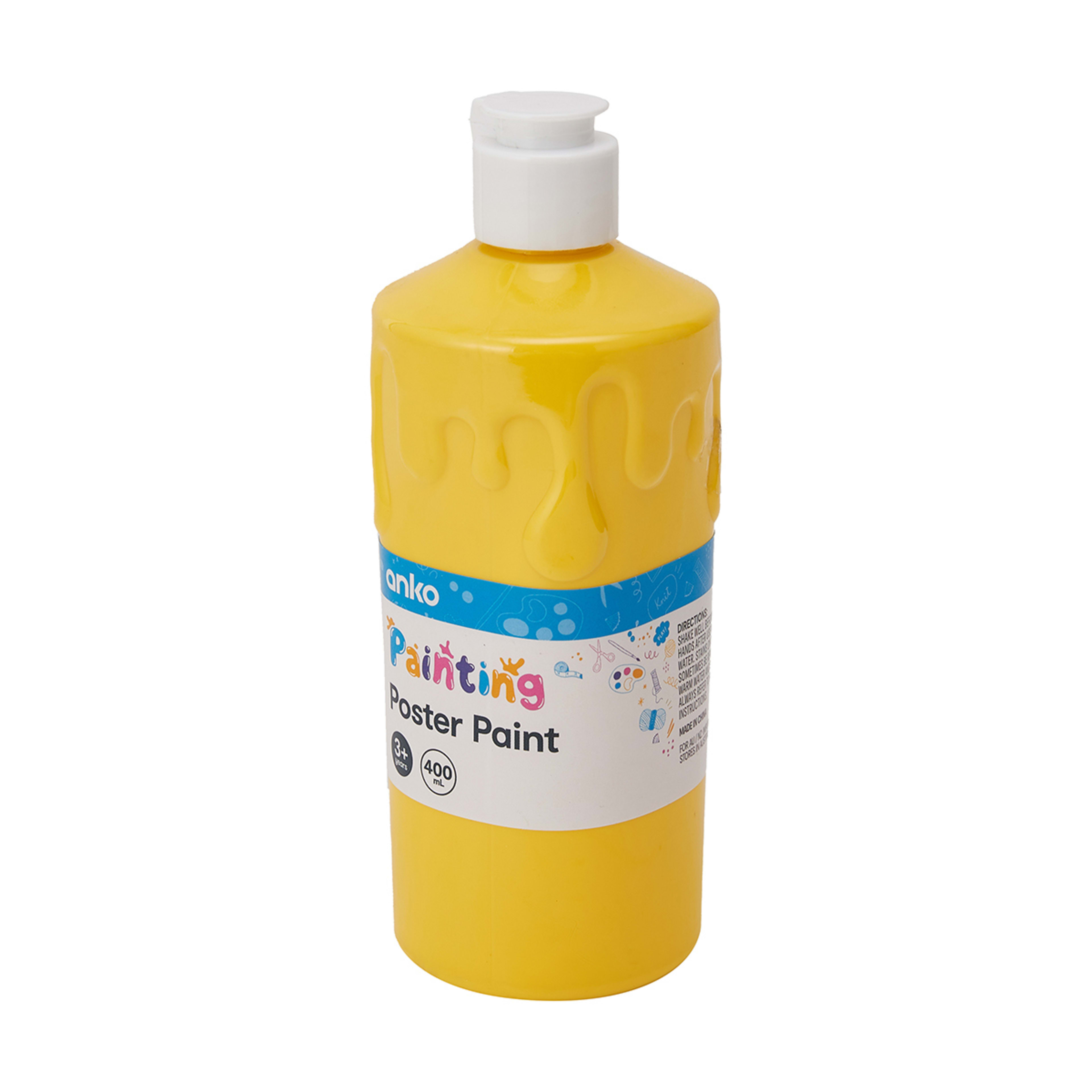 Poster Paint - Yellow - Kmart