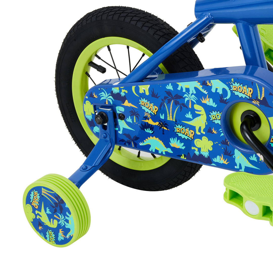 30cm Dinosaur Bike - Blue - Kmart