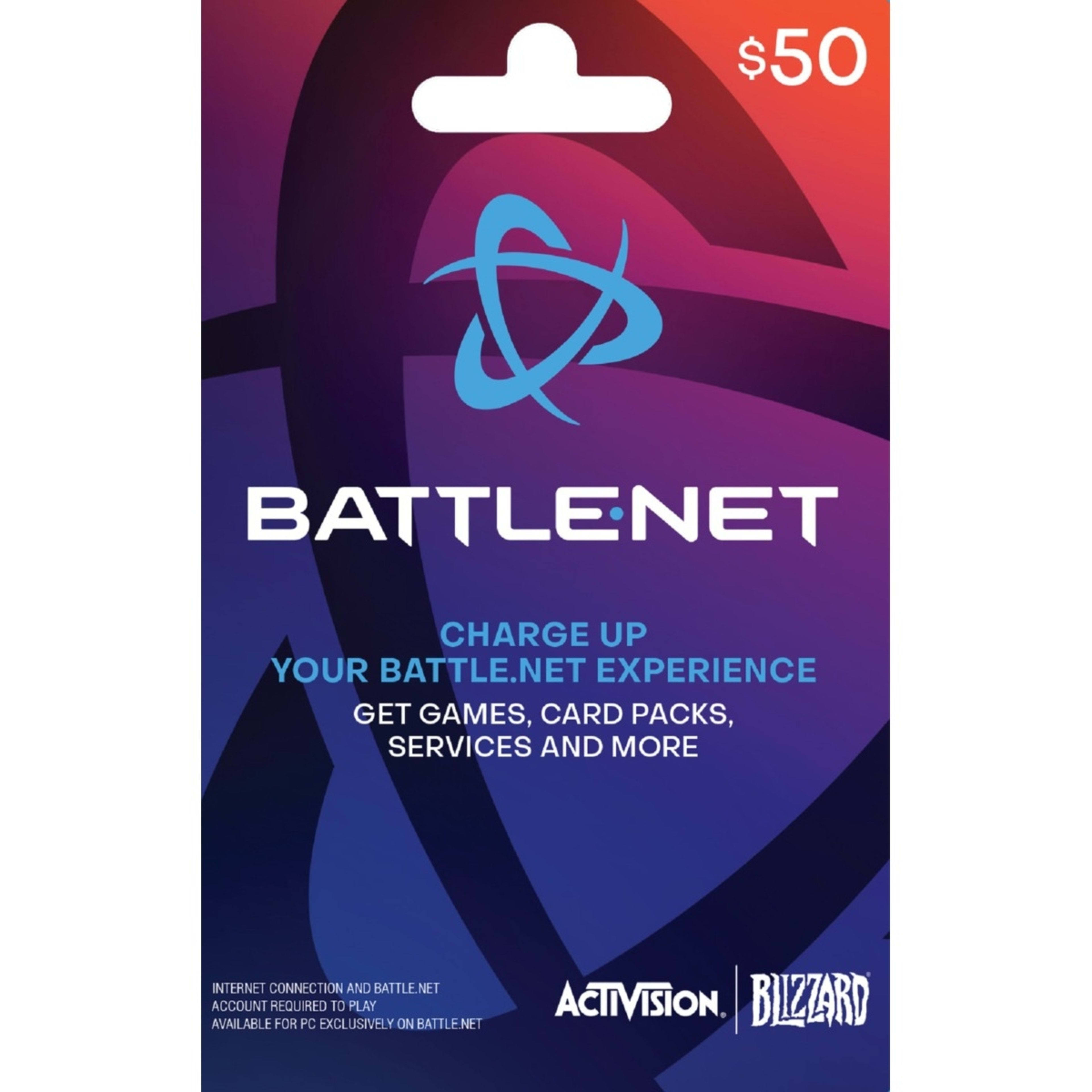 Battle.net Activision and Blizzard $50 Gift Card - Kmart