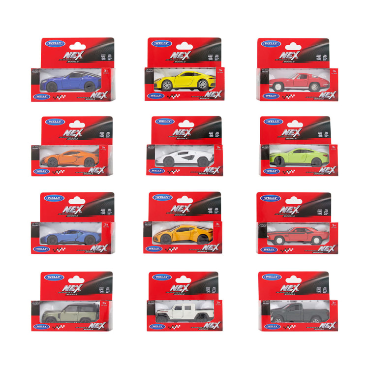 Welly NEX Models 1:38 Diecast Pull Back Cars - Assorted - Kmart