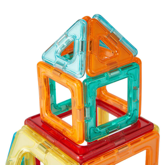 18 Piece Magnetic Tiles Set - Kmart