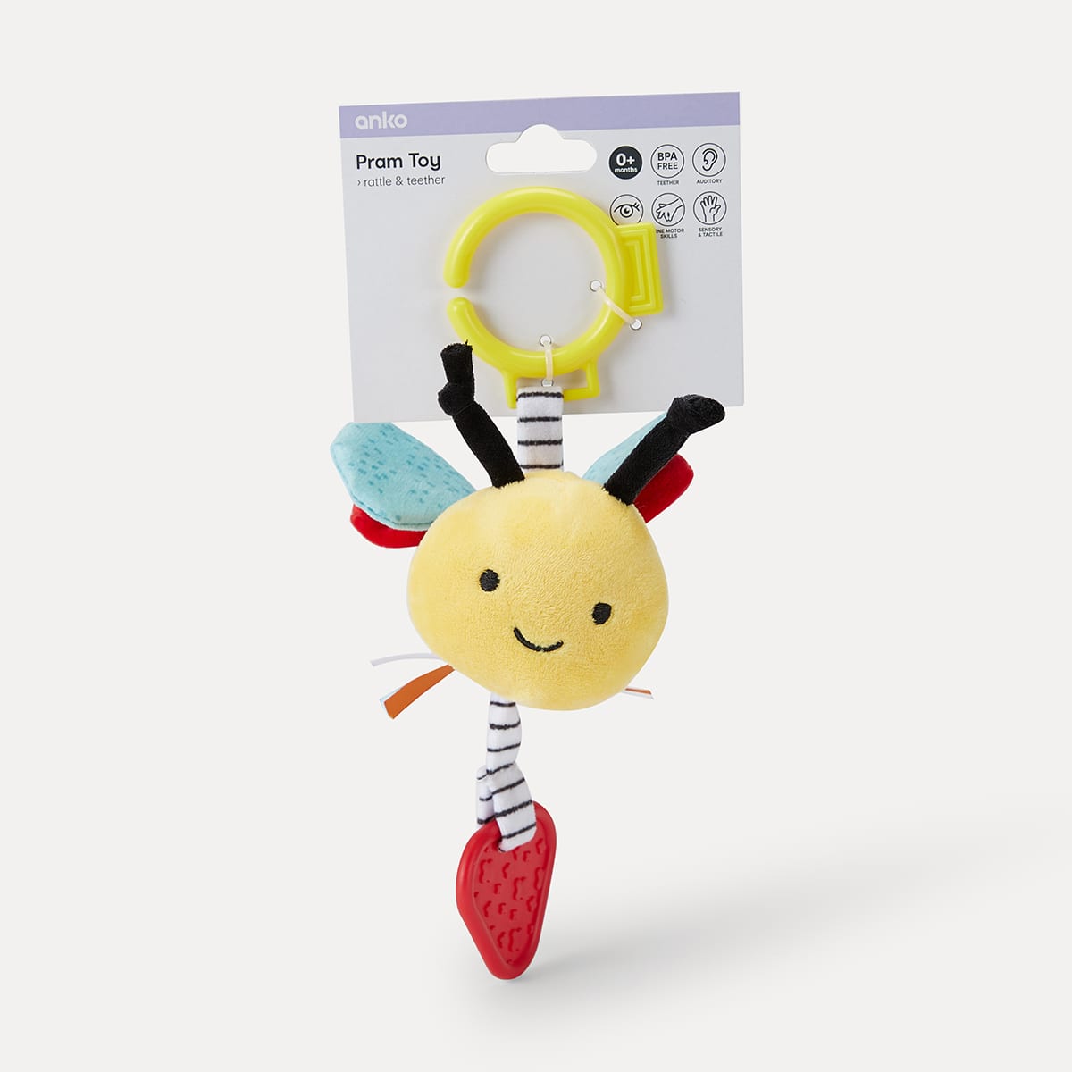 Pram Toy - Bee - Kmart