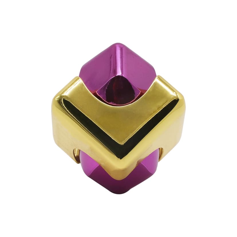 Trend Hub Spinning Metal Fusion Orbit Cube - Assorted - Kmart