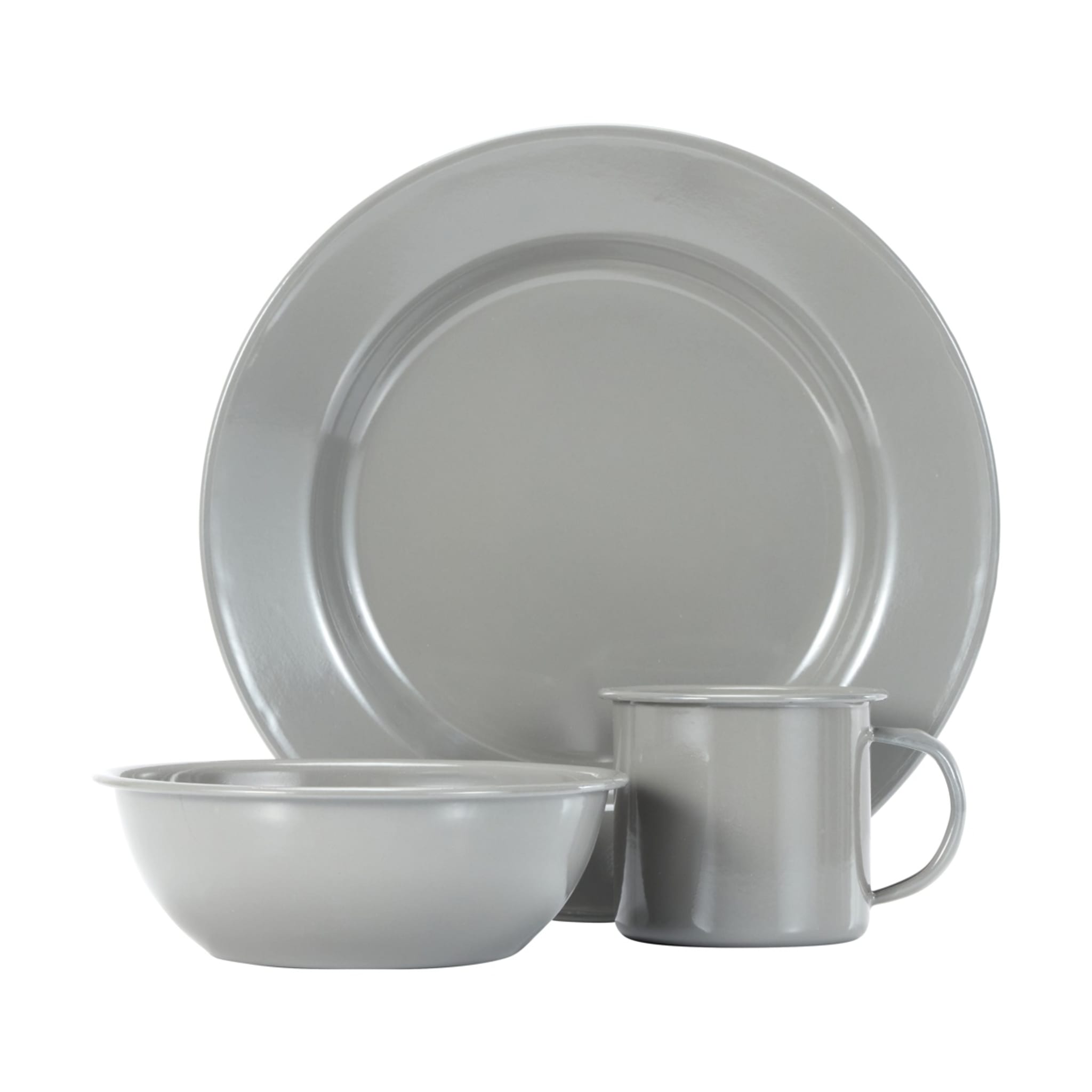 12 Piece Enamel Dinner Set - Kmart