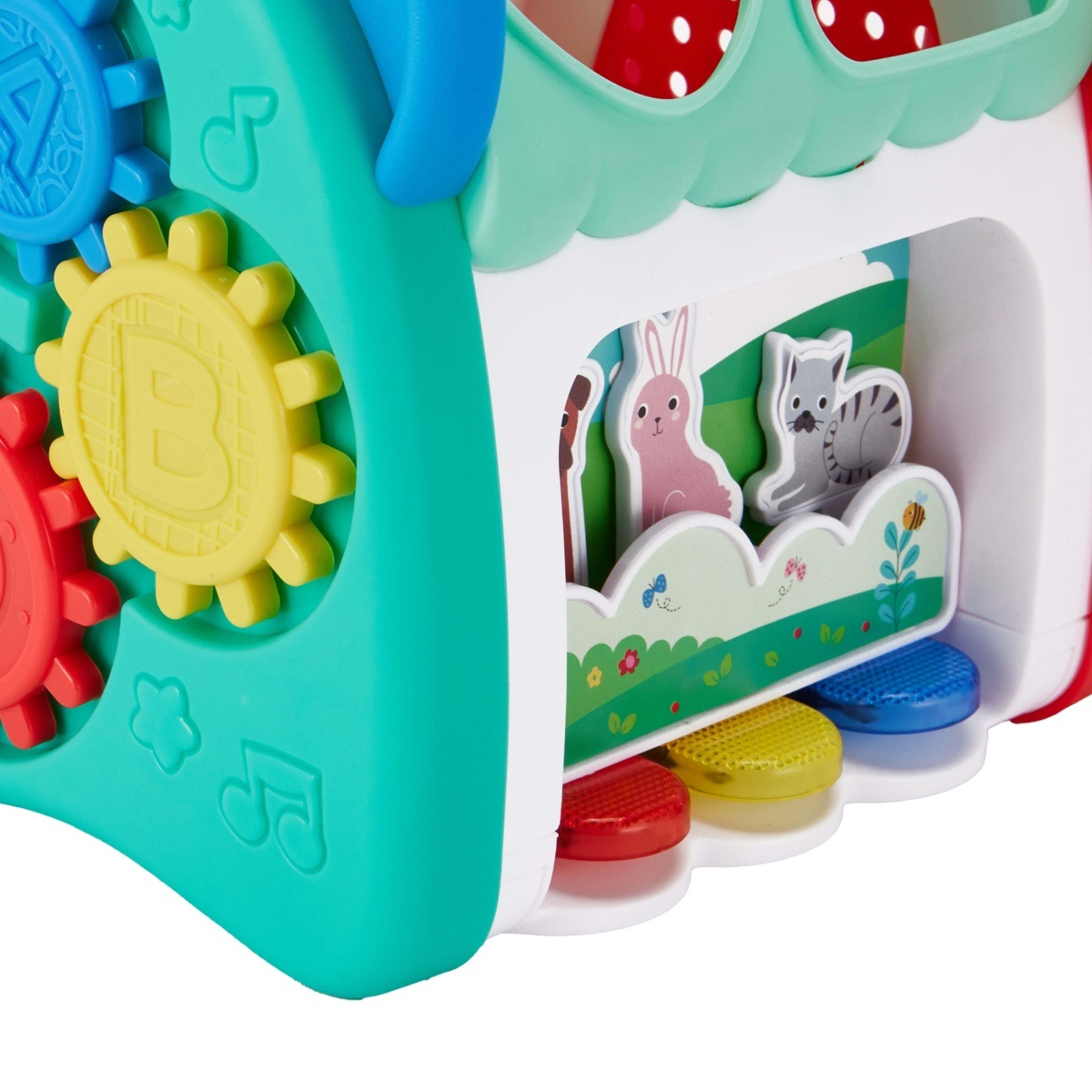 5 Piece Play & Learn Shape Sorter House - Kmart