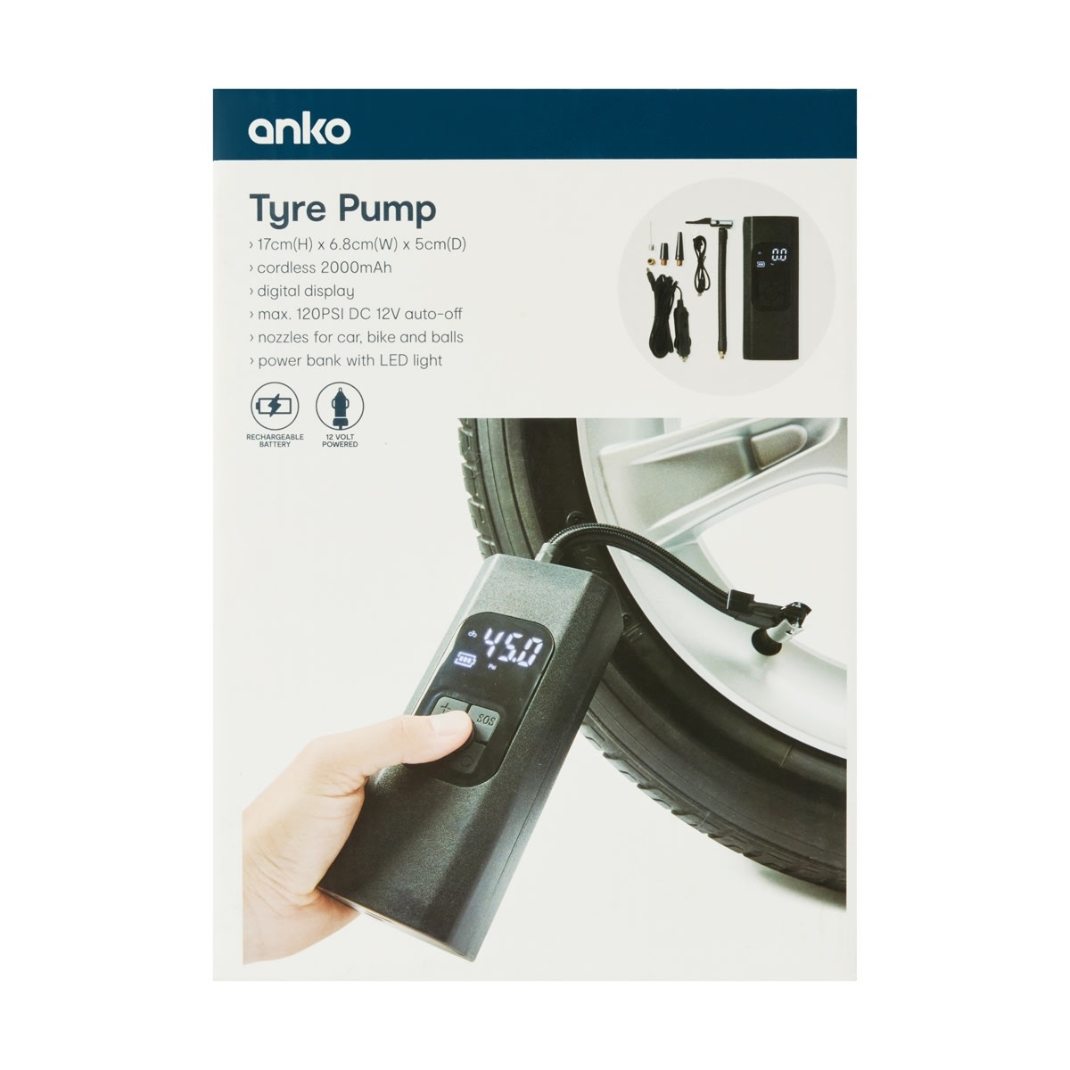 Kmart tyre pump store