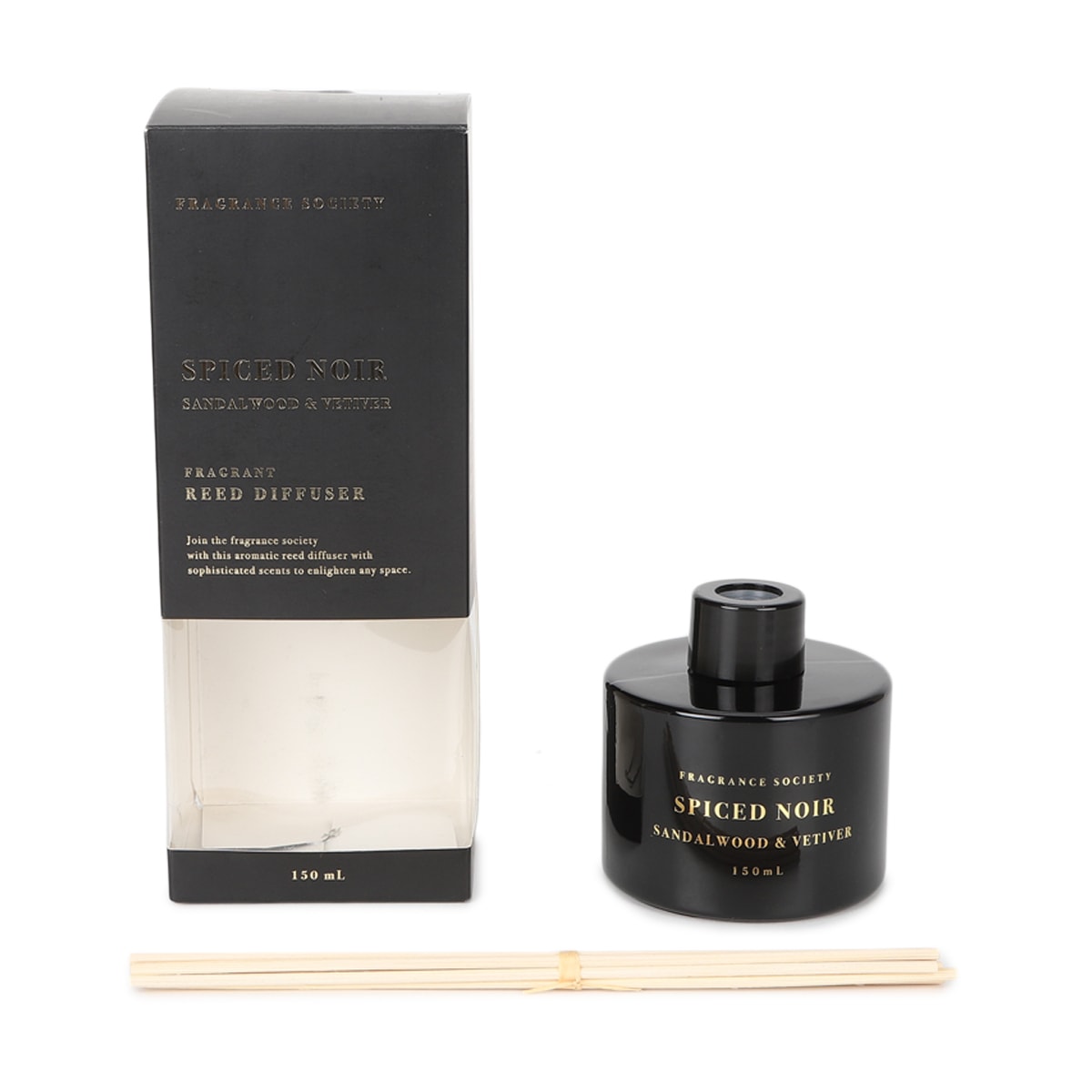 Spiced Noir Fragrant Reed Diffuser 150ml - Kmart