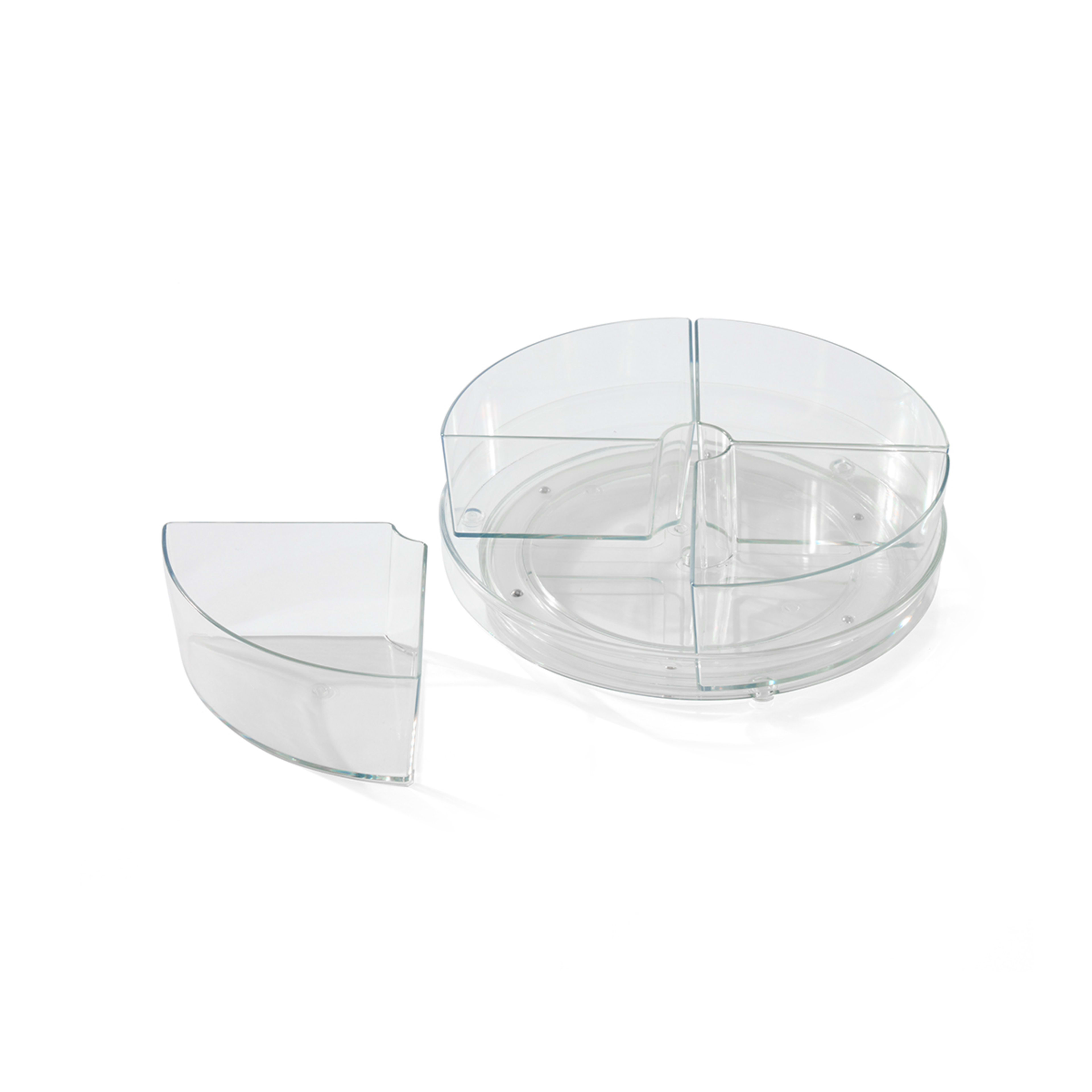 Plastic Turntable with Bins - Kmart