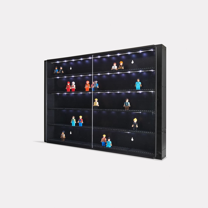 5 Level Mini Figurine Display Case - Kmart
