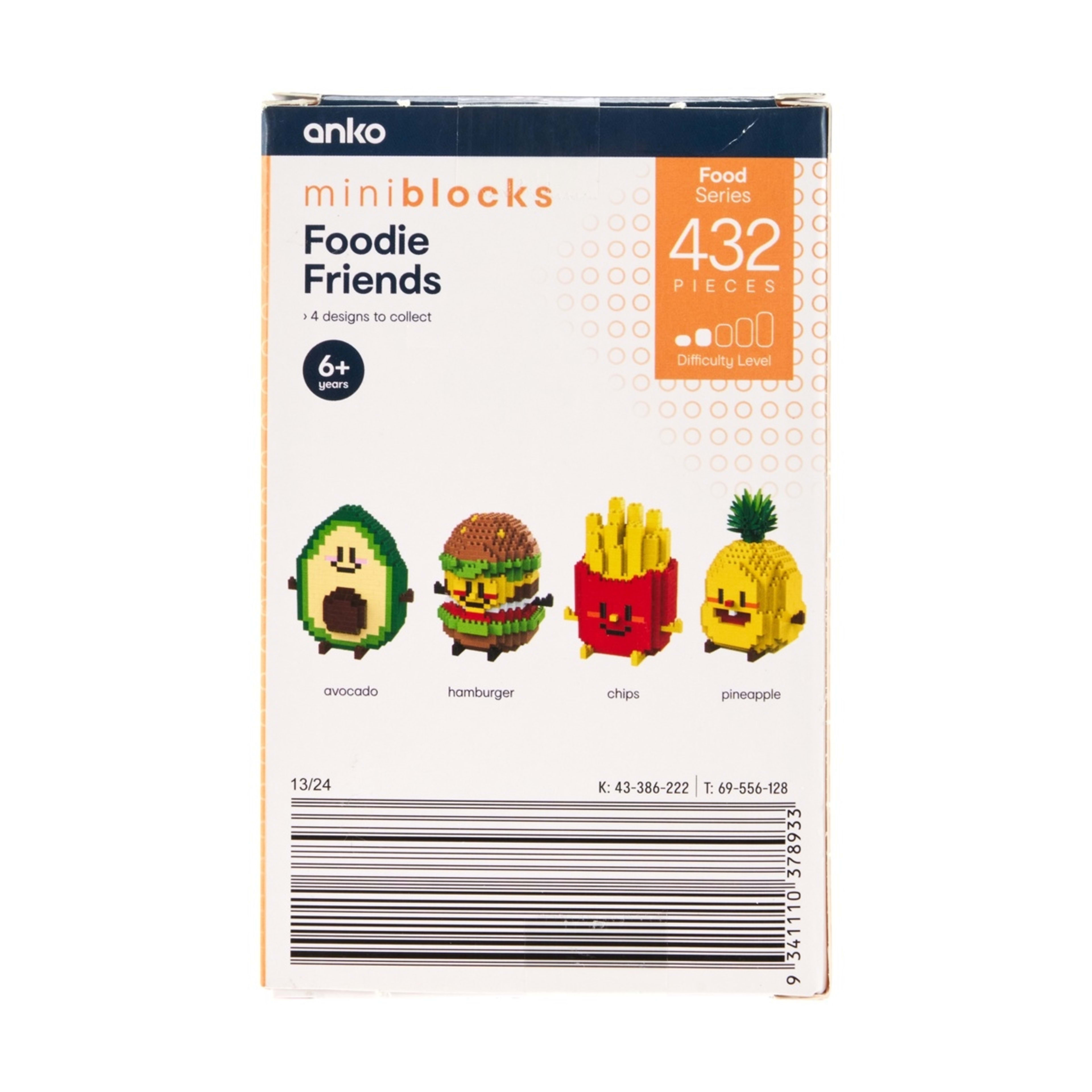 Mini Blocks Food Series: Foodie Friends - Assorted - Kmart