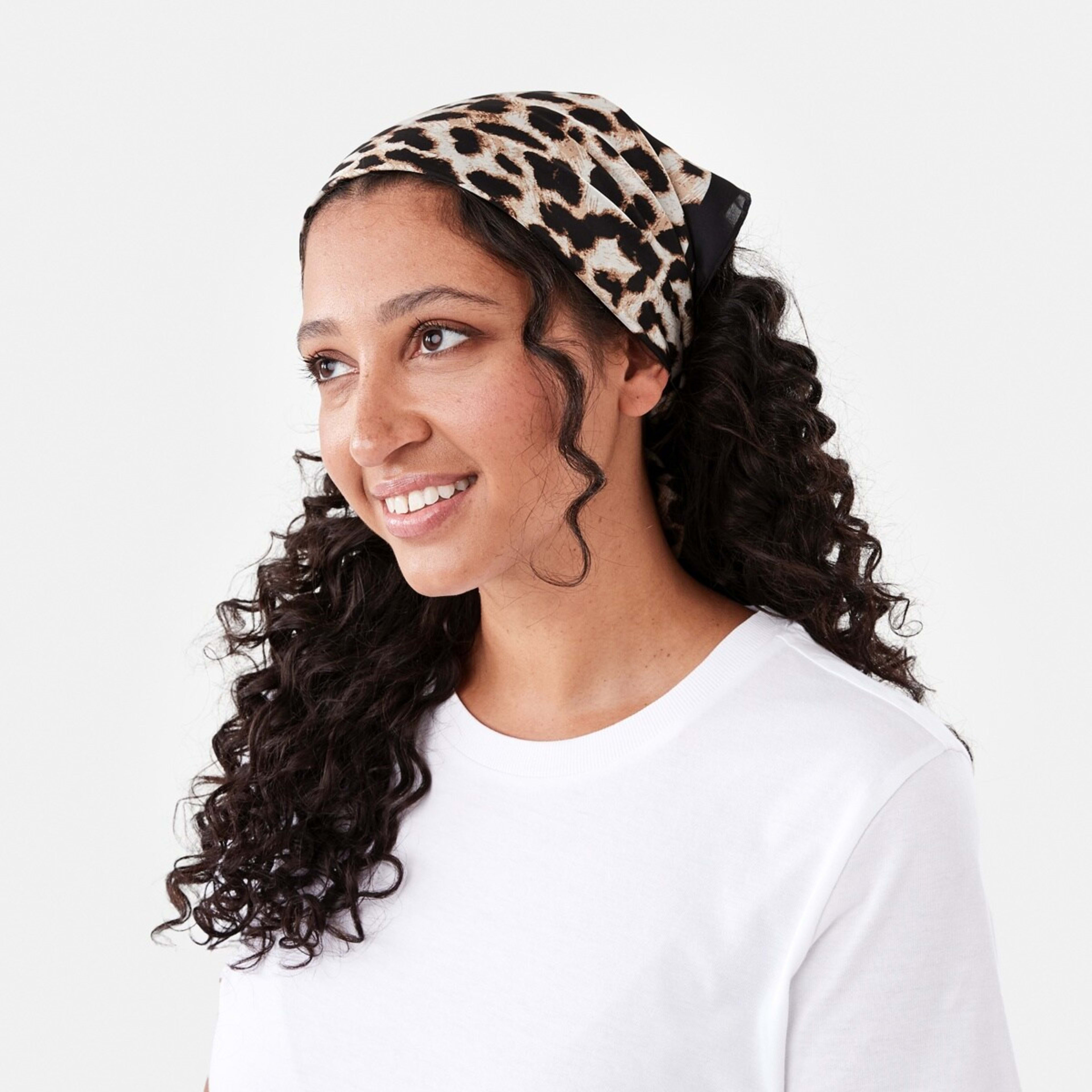 Hair Scarf - Leopard - Kmart