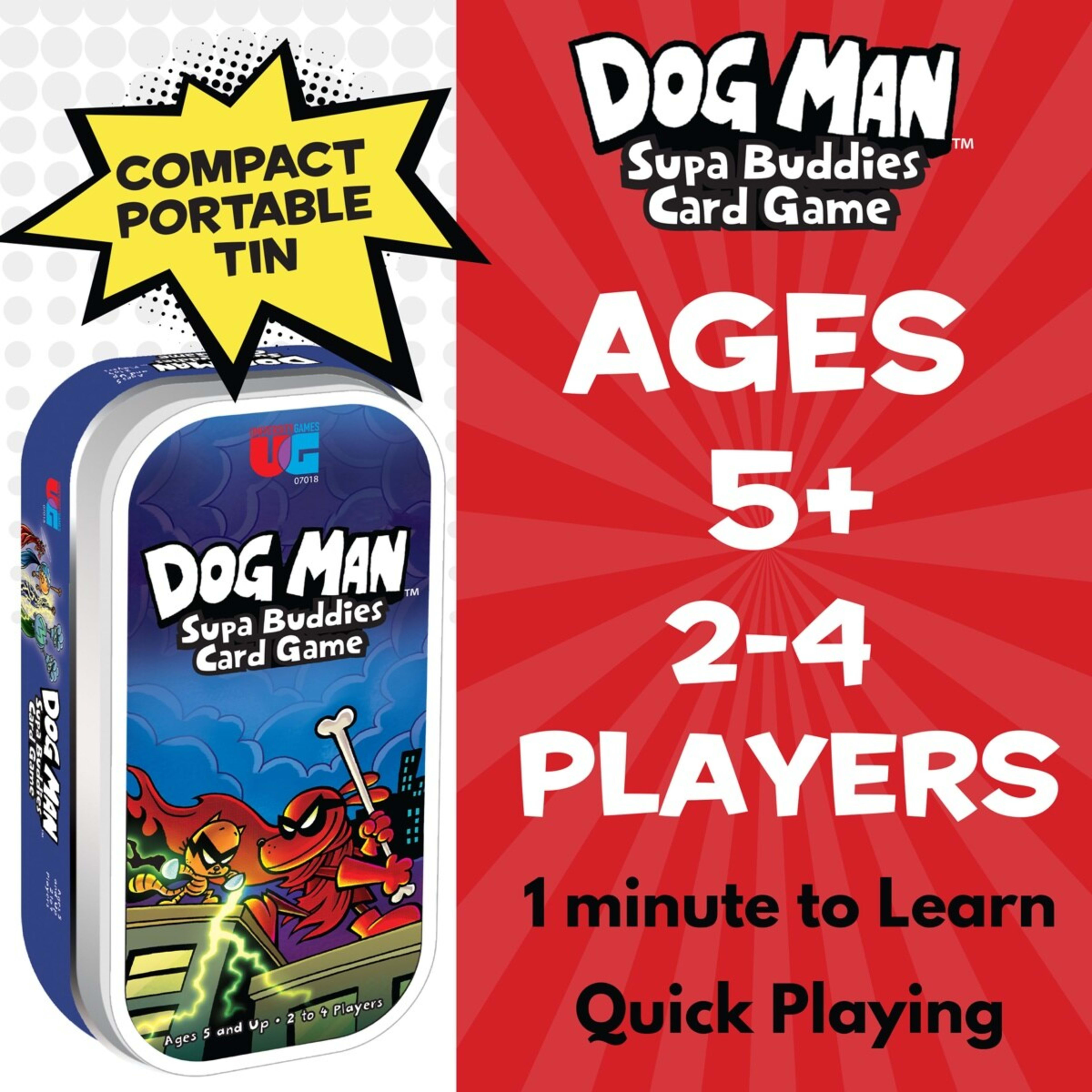 Dog Man Supa Buddies Card Game - Kmart