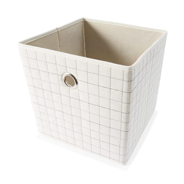 Collapsible Storage Cube - Beige - Kmart NZ