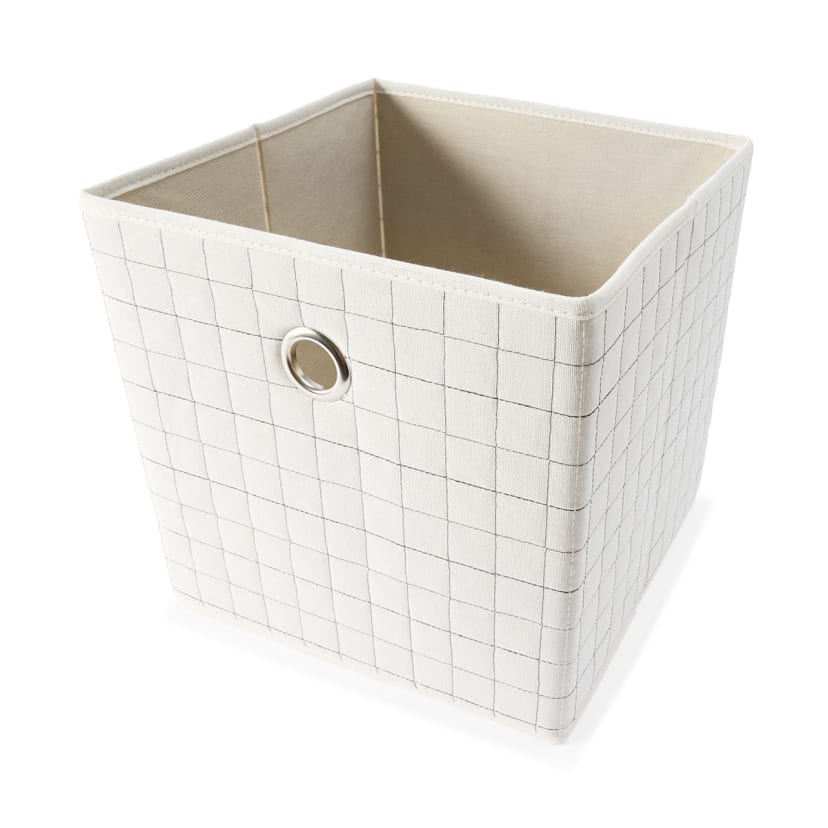 Collapsible Storage Cube - Beige - Kmart