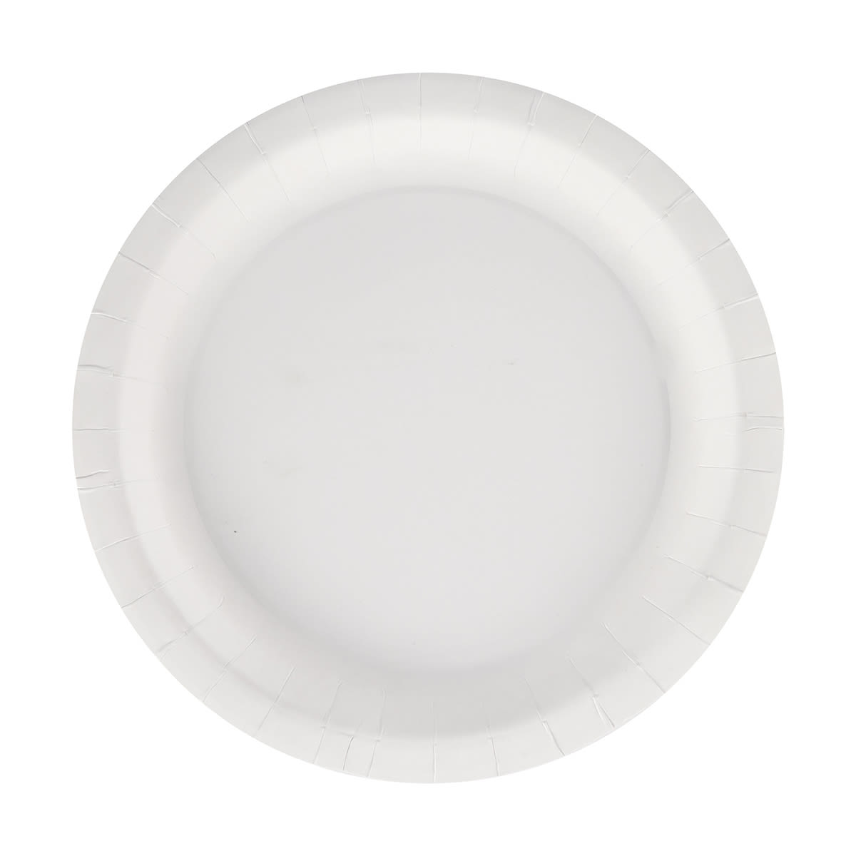 50 Piece White Round Paper Plates - Kmart
