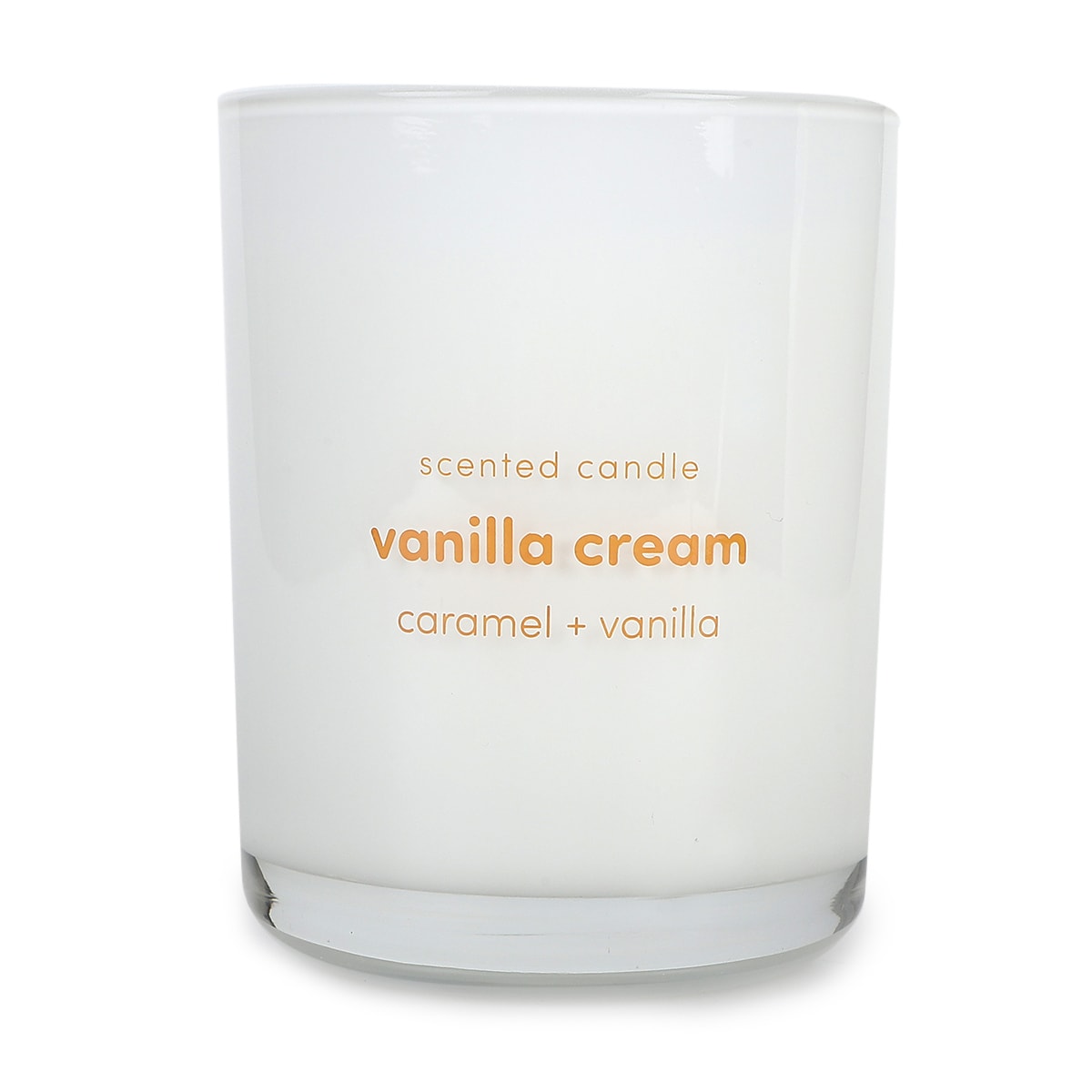 Vanilla Cream Fragrant Candle - Kmart