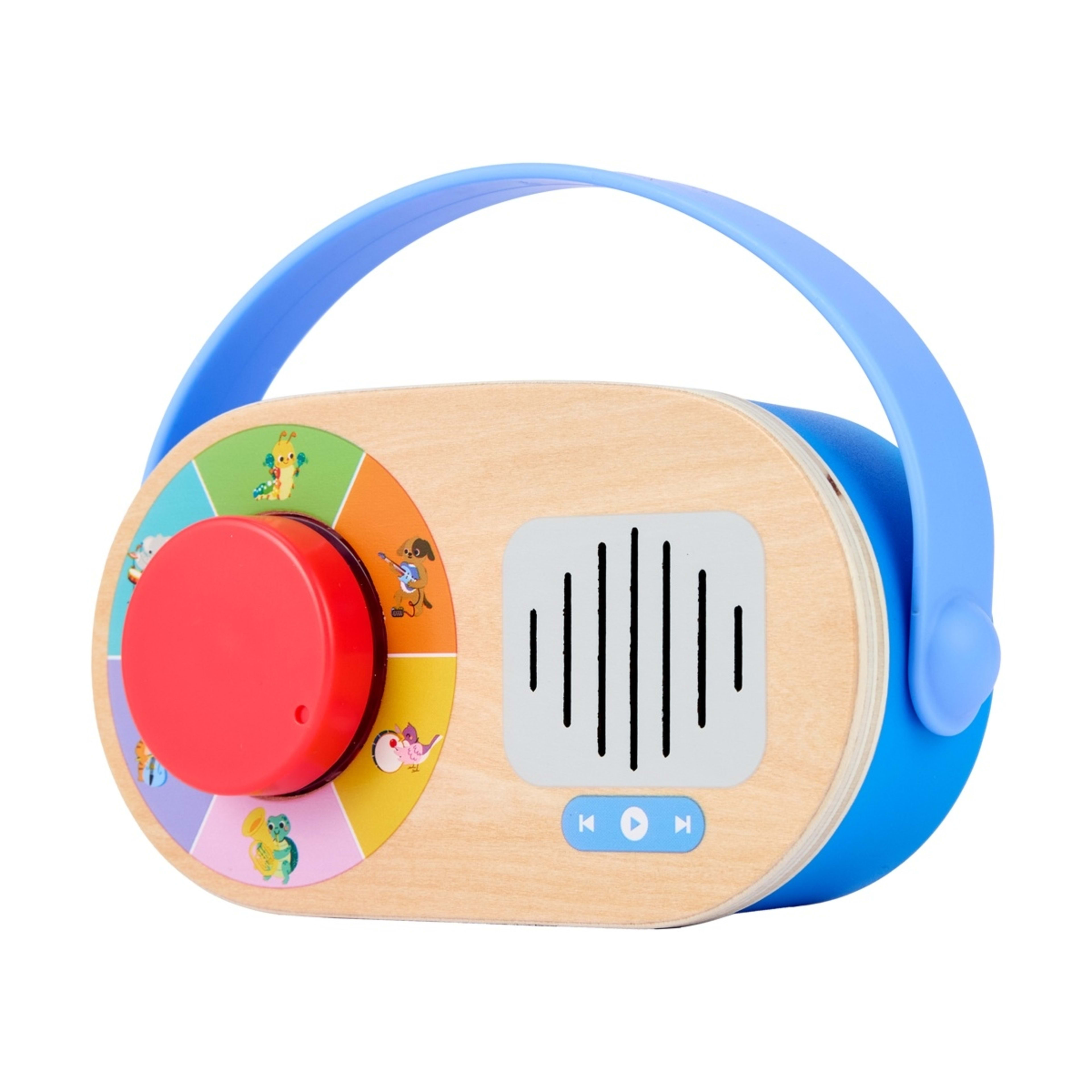 Wooden Interactive Radio - Kmart