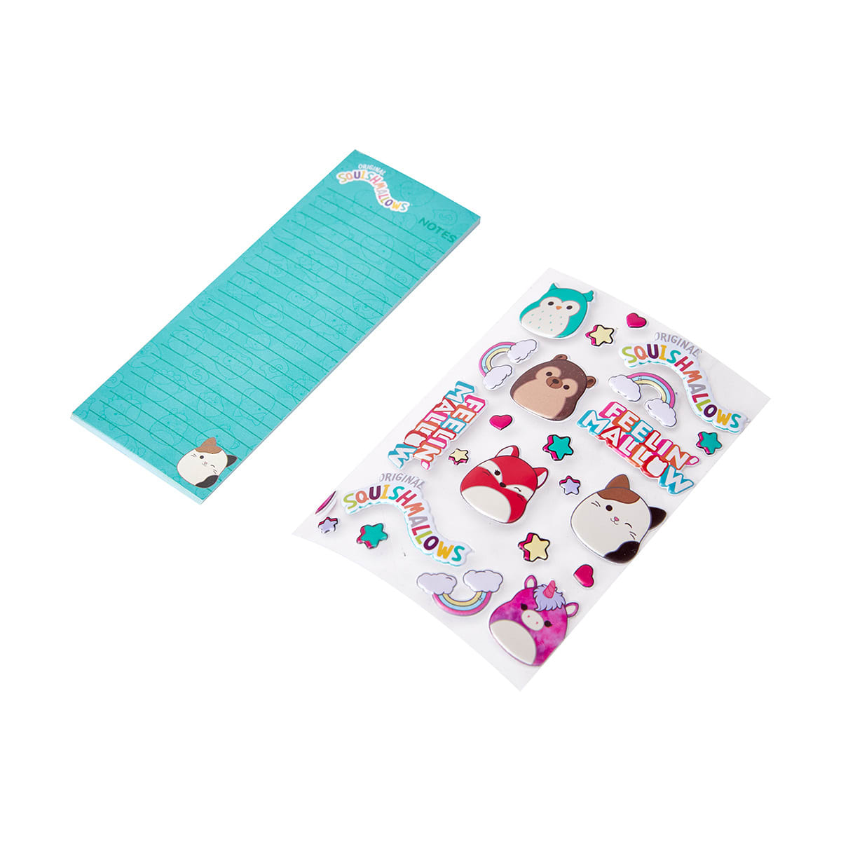 7 Piece Original Squishmallows Stationery Set - Kmart