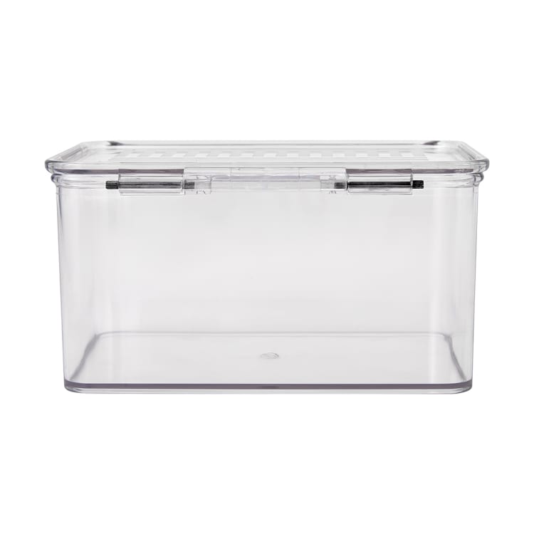 Clear Short Square Container with Lid - Kmart