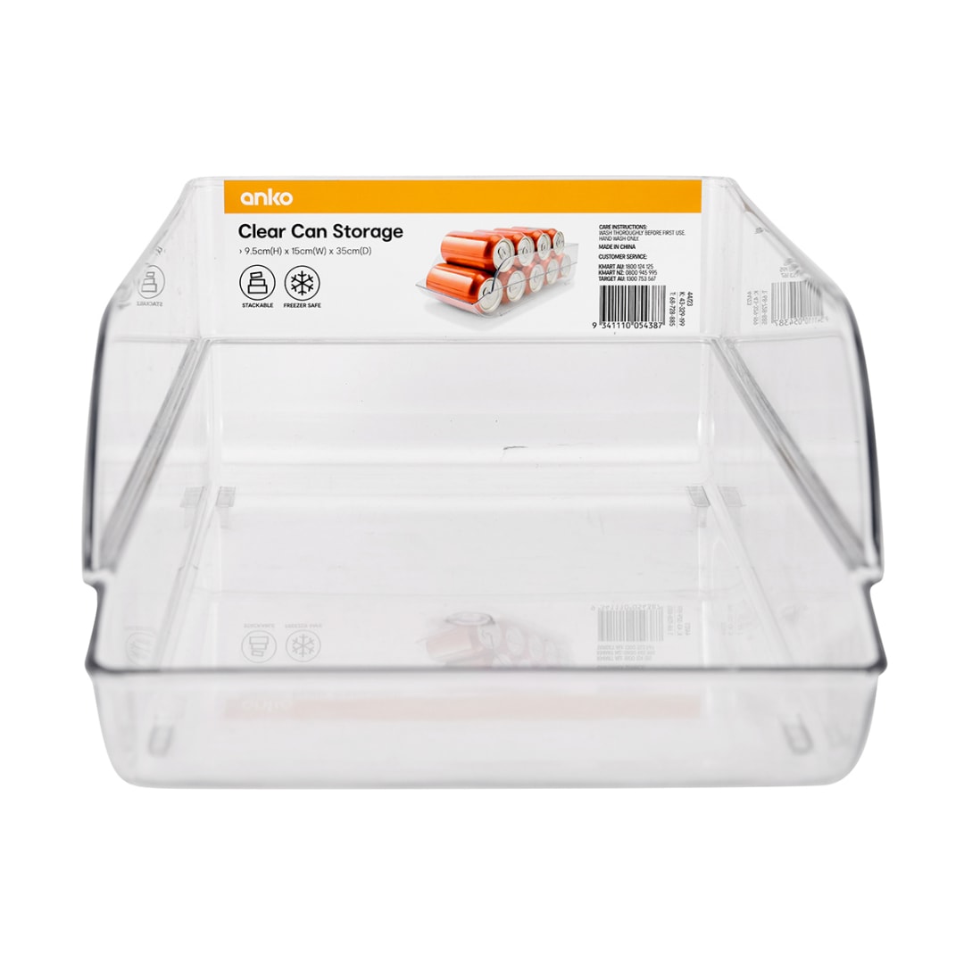 Clear Can Storage - Kmart