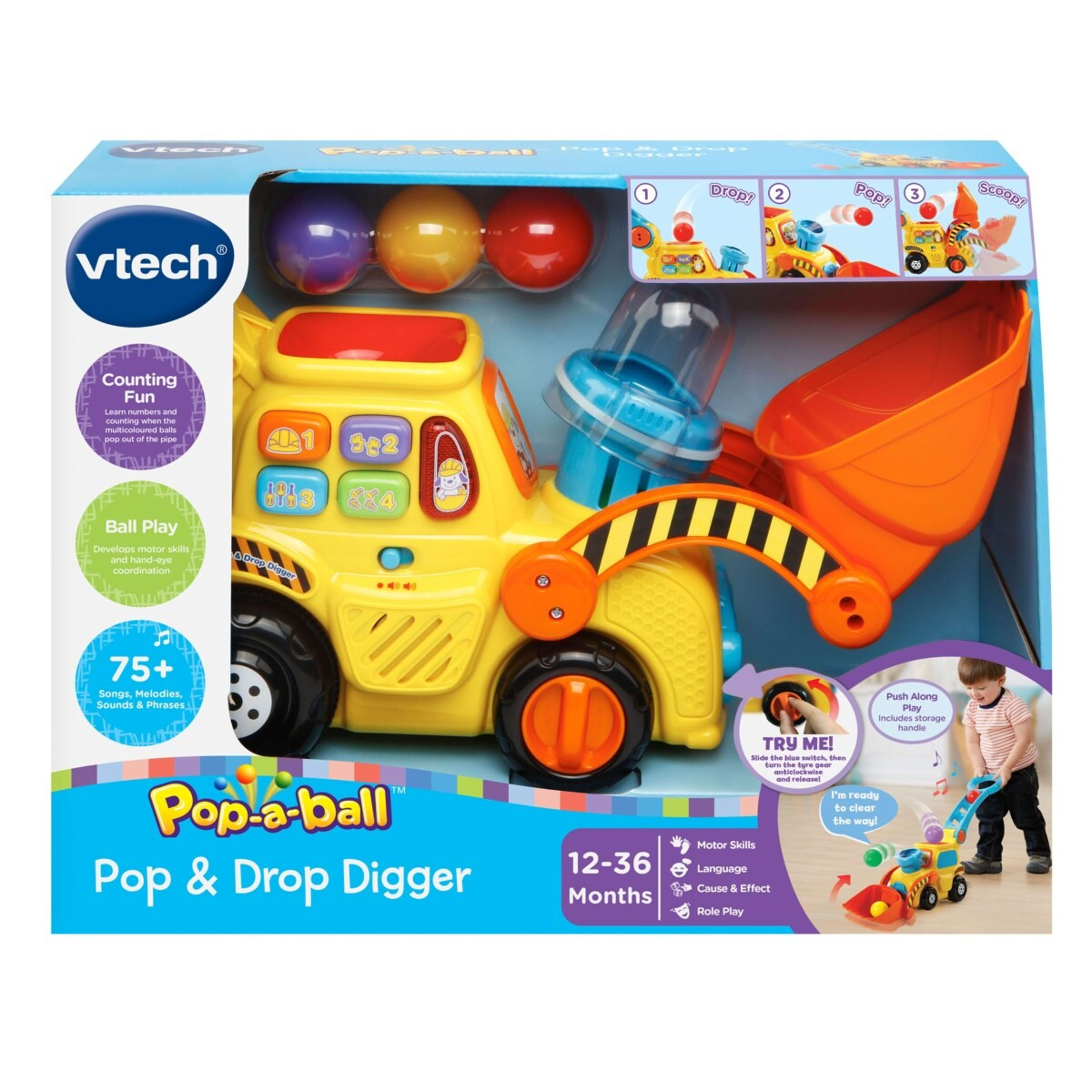 VTech Pop-a-Ball Pop & Drop Digger - Kmart